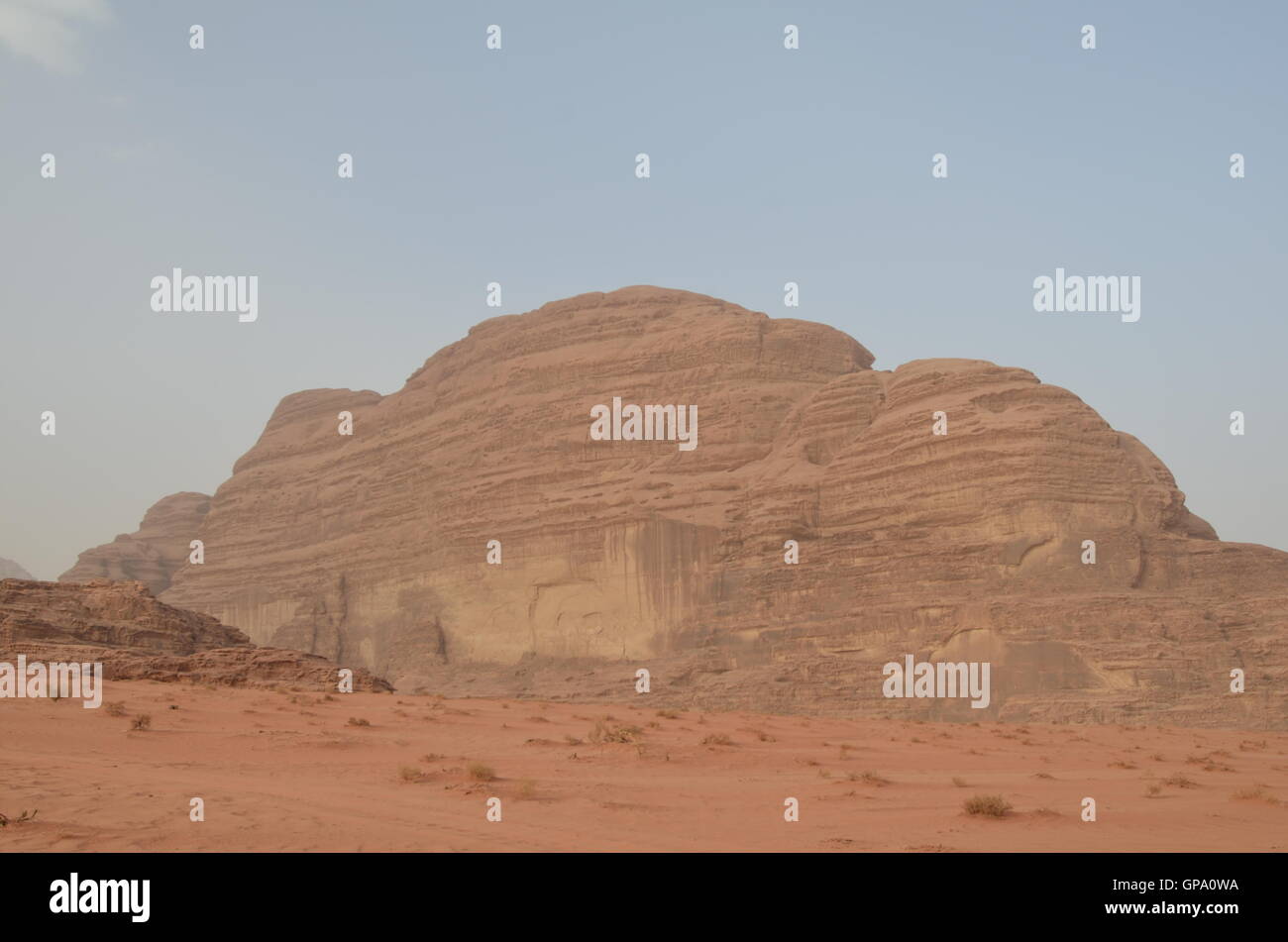 Wadi Rum also known as The Valley of the Moon, Jordan Stock Photo - Alamy