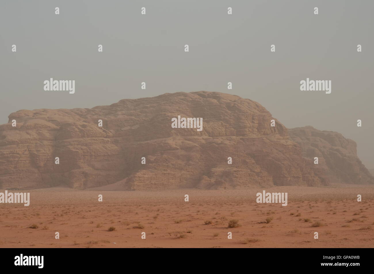 Wadi Rum also known as The Valley of the Moon, Jordan Stock Photo - Alamy