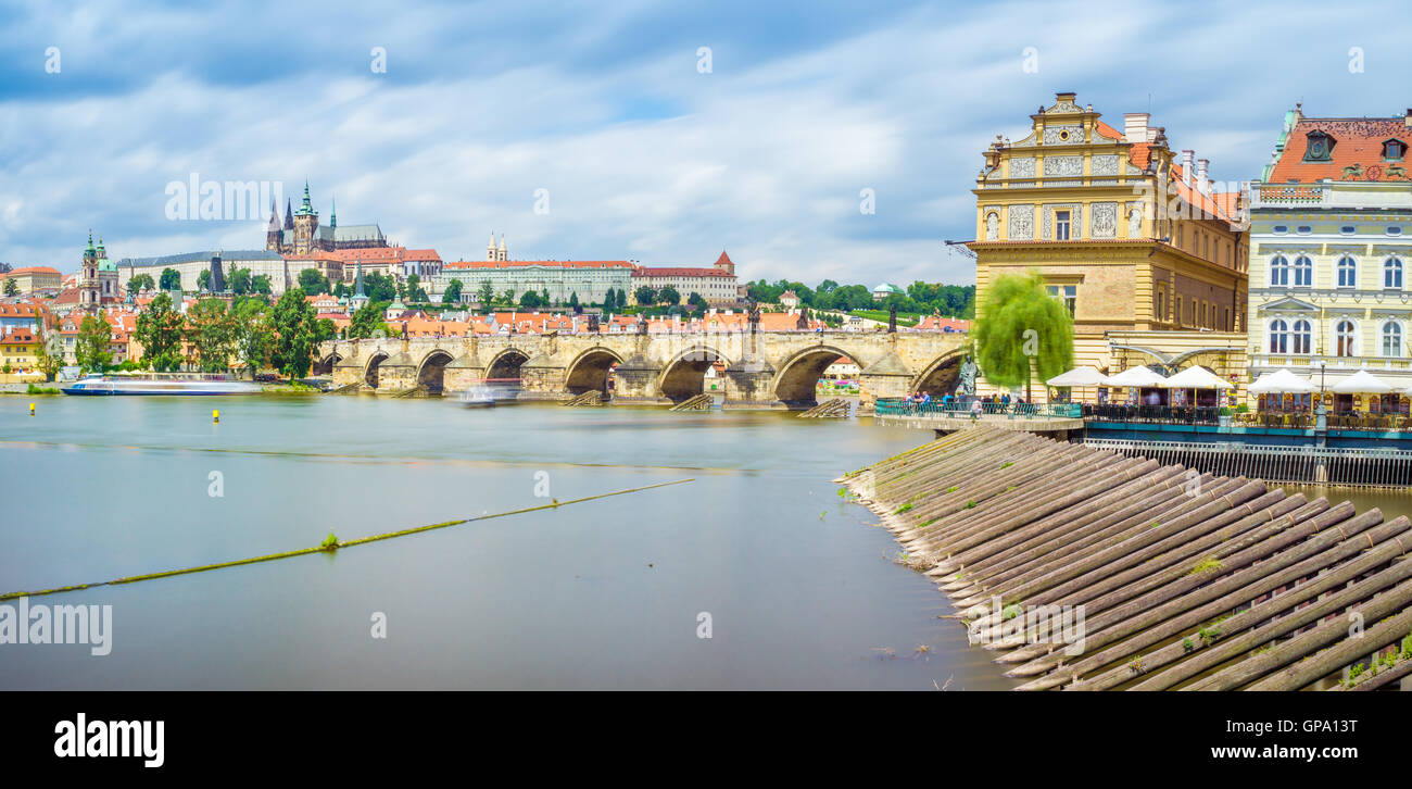 Constructed in the IX century, the castle of Prague is the largest ...