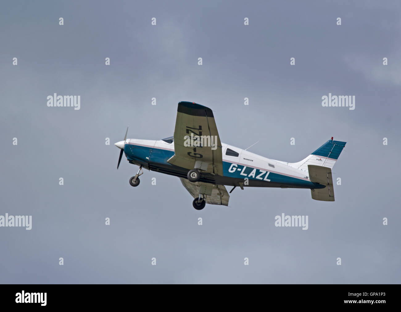 Piper PA-28 Registration G-LAZL Civil utility aircraft at Inverness ...