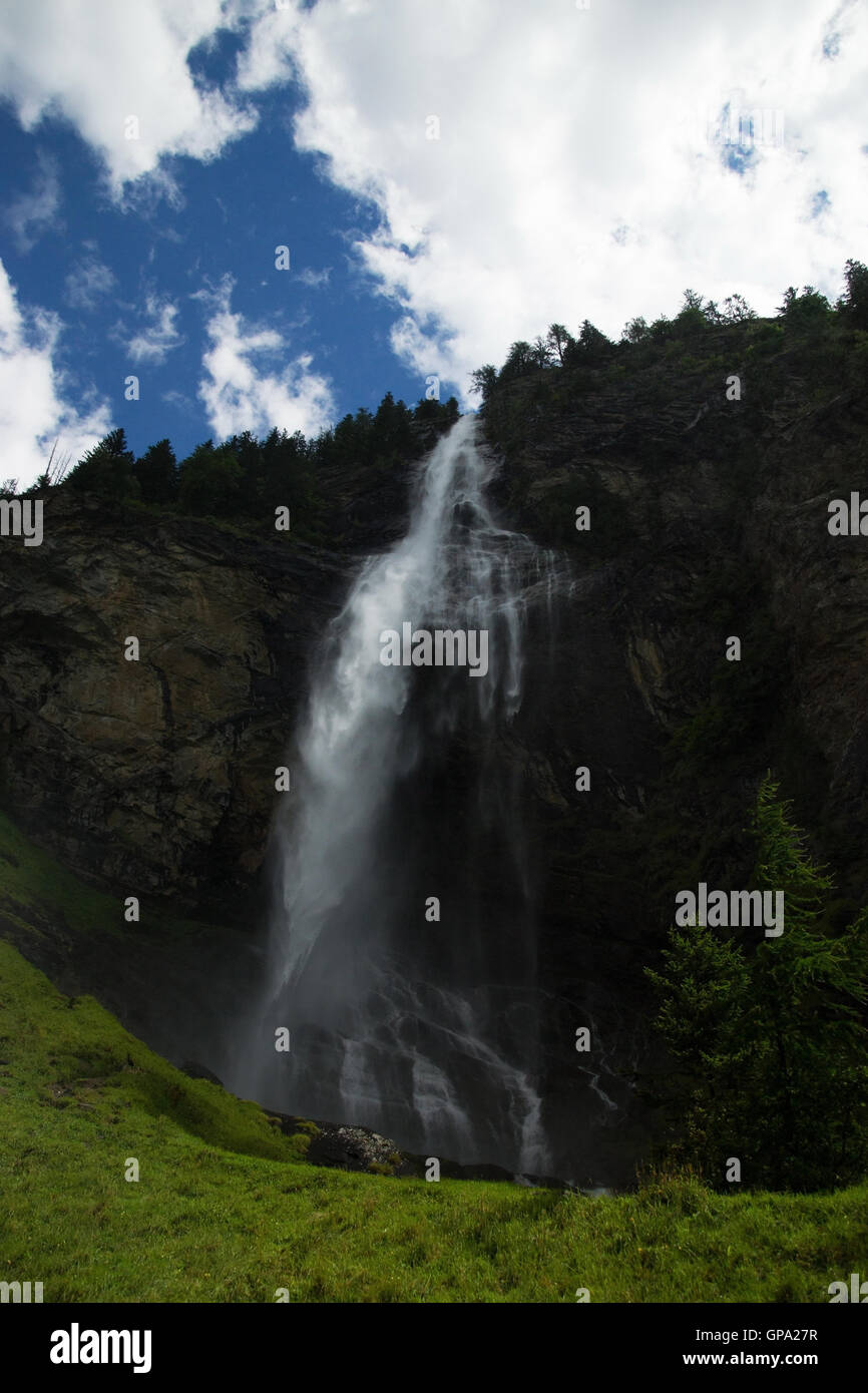 The Fallbach Water Fall is the highest waterfall in Carinthia, Austria ...