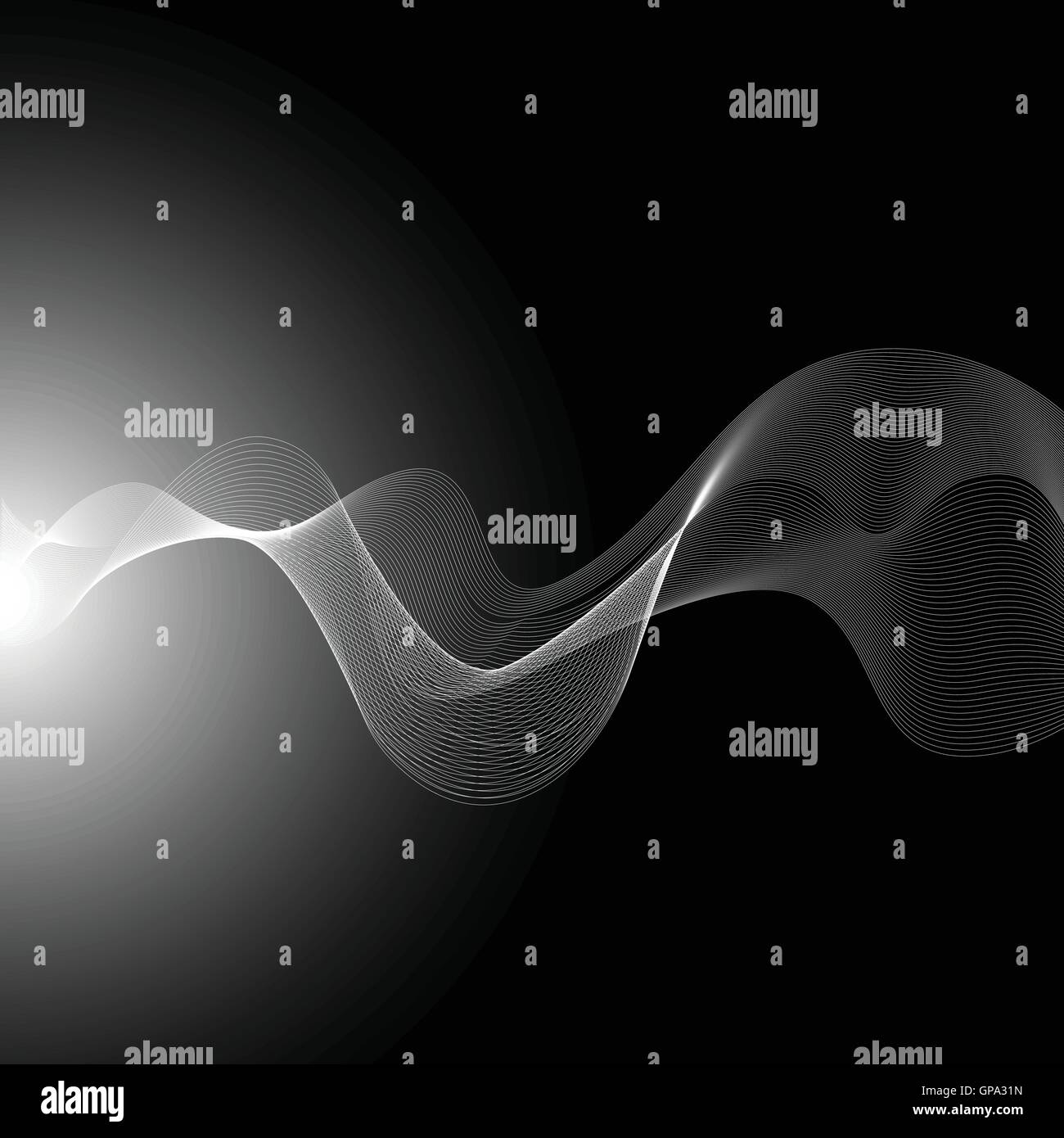 An abstract black light background design Stock Vector Image & Art - Alamy