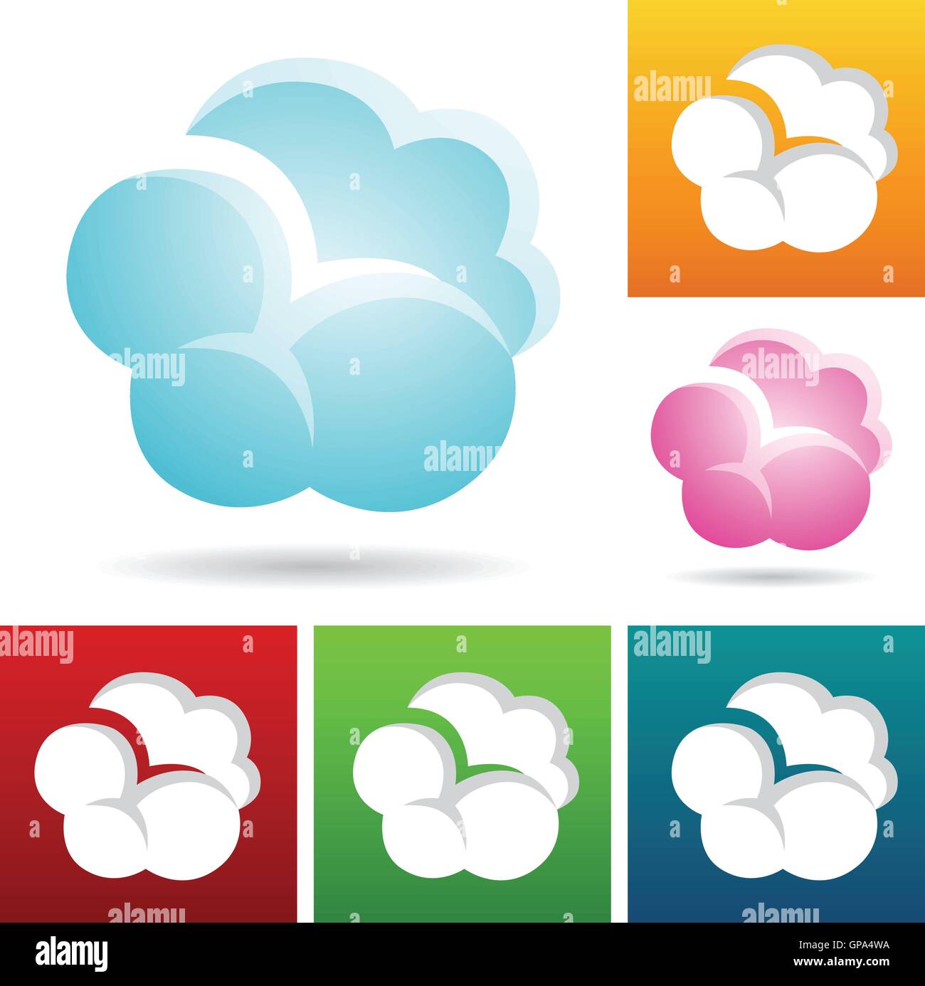 Cloud computing environment Stock Vector Images - Alamy