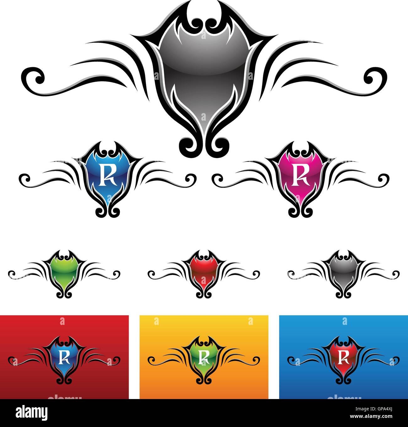 Royal logos Stock Vector Images - Alamy