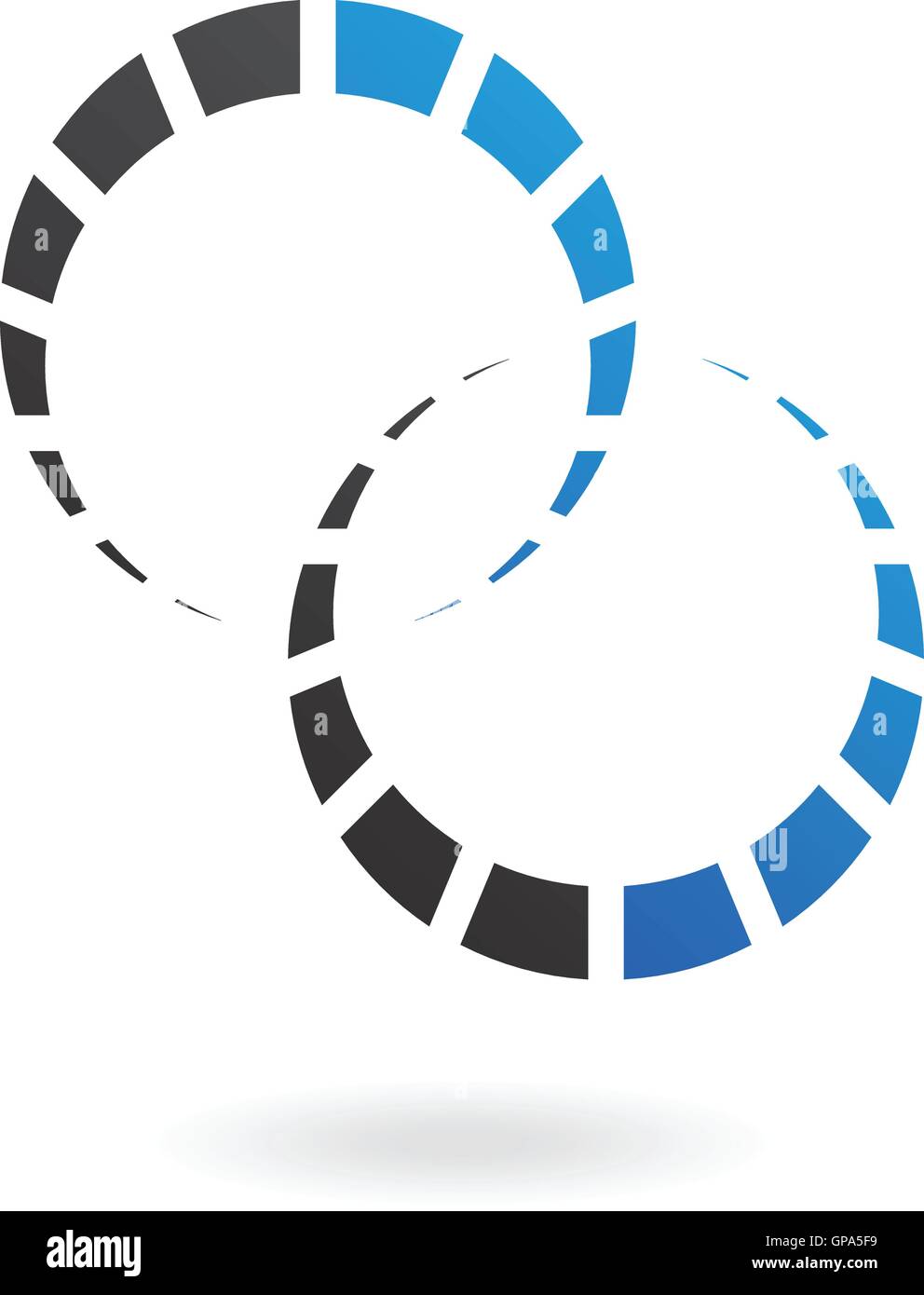 Abstract cog logo icon and design element Stock Vector Image & Art - Alamy