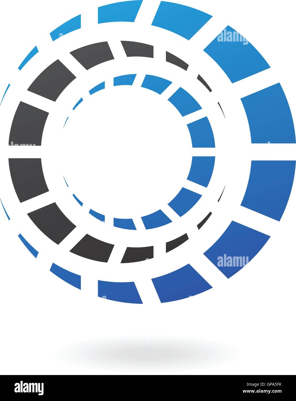 Abstract cog logo icon and design element Stock Vector Image & Art - Alamy