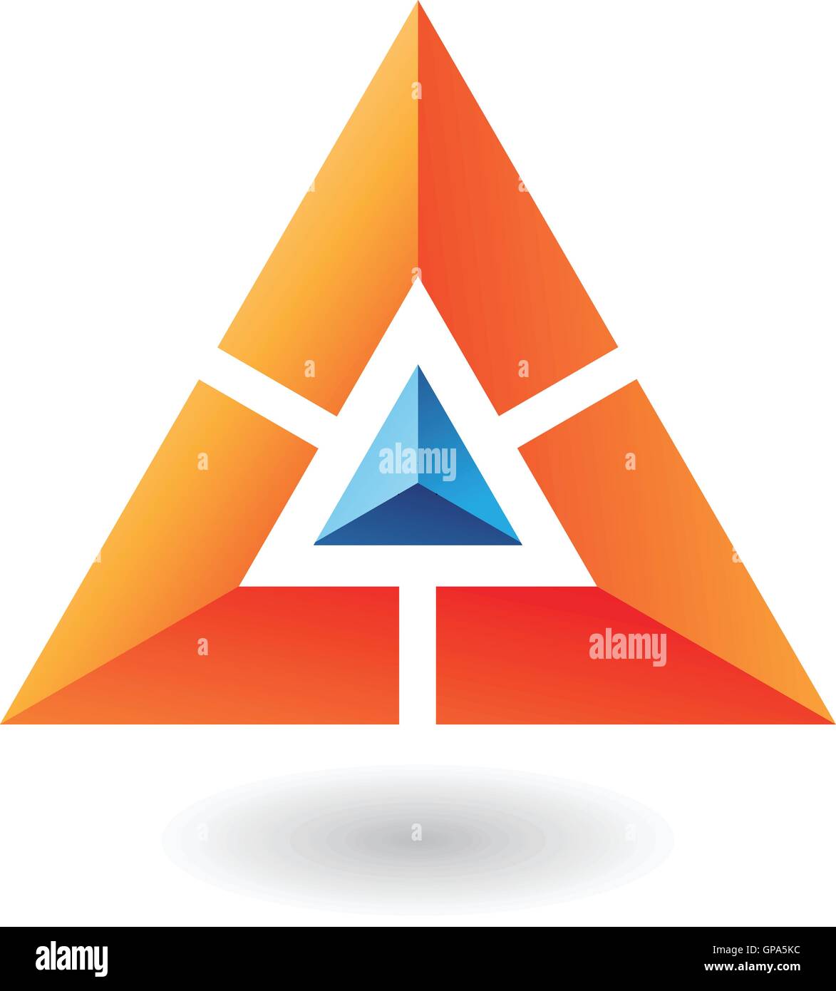 3d geometric logo icon and design element Stock Vector Image & Art - Alamy