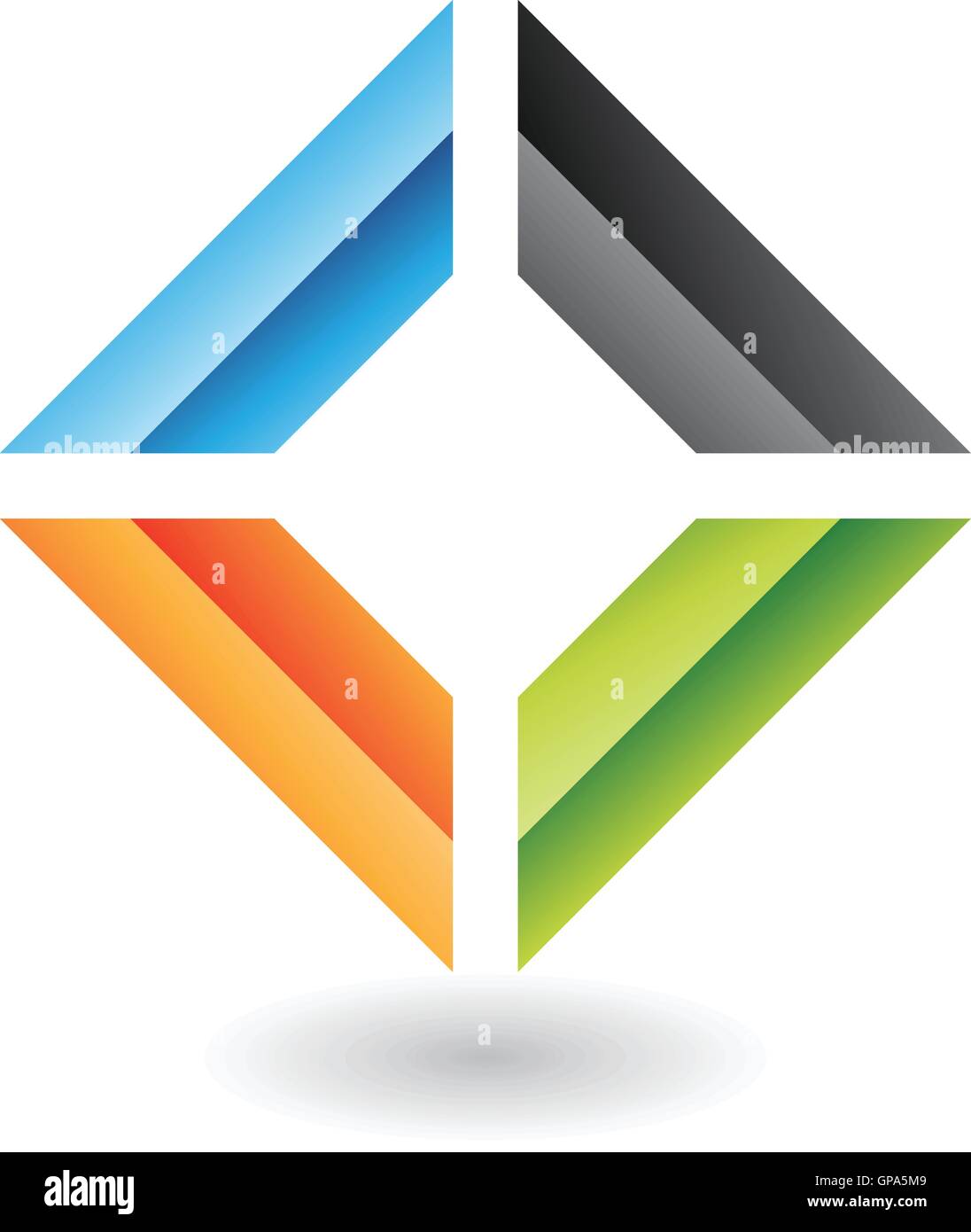 Geometric logo icon and design element Stock Vector Image & Art - Alamy