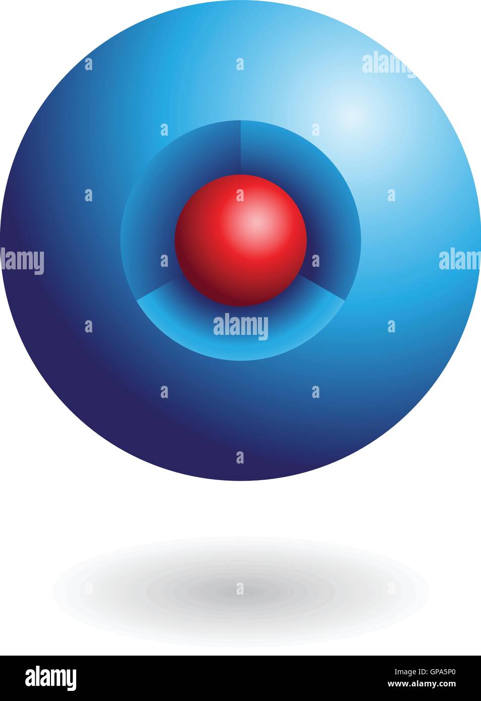 3d geometric logo icon and design element Stock Vector Image & Art - Alamy