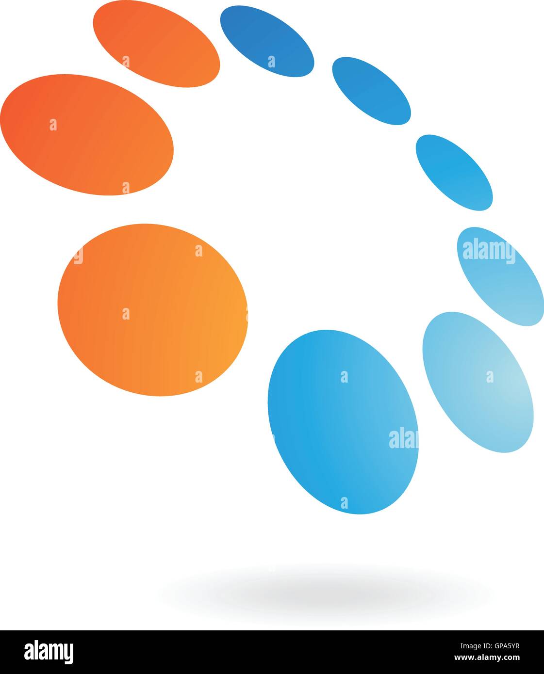 Distorted shape logo icon and design element Stock Vector Image & Art ...