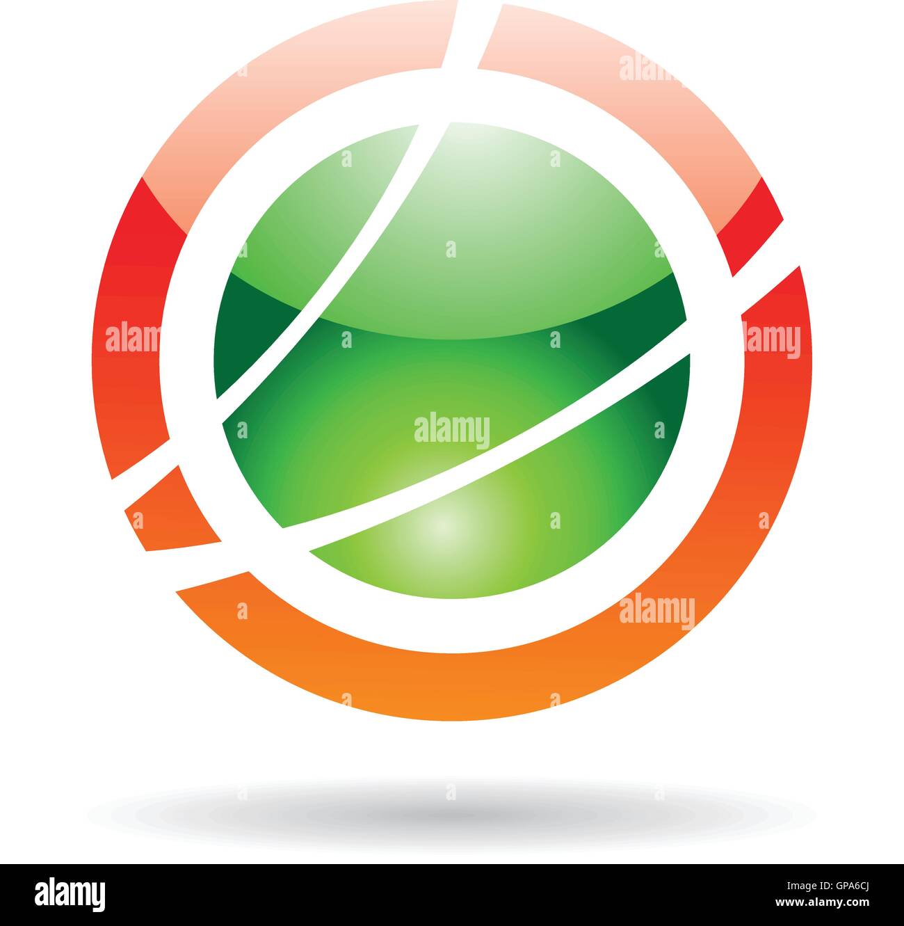 Abstract orbit logo icon and design element Stock Vector Image & Art ...