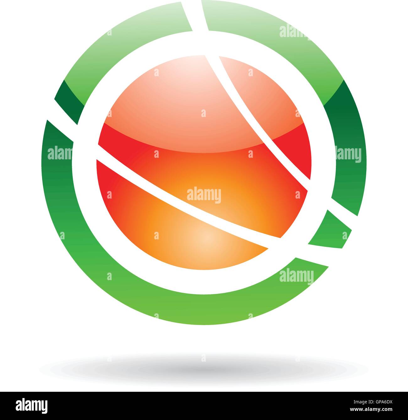 Abstract orbit logo icon and design element Stock Vector Image & Art ...