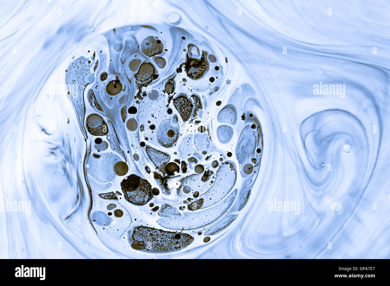 Abstract background morphing circles in hi-res stock photography and ...