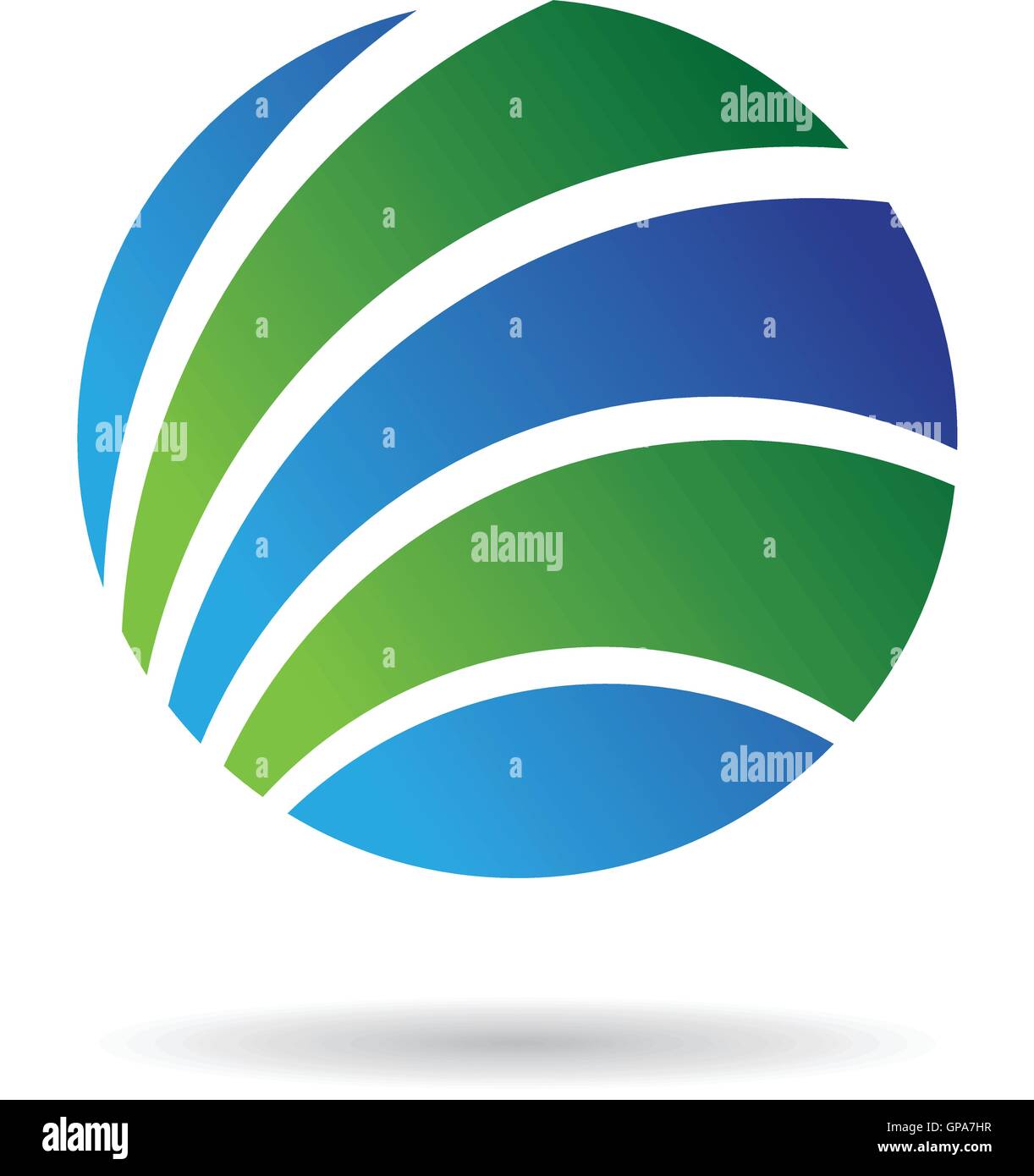 Abstract round logo icon and design element Stock Vector Image & Art ...