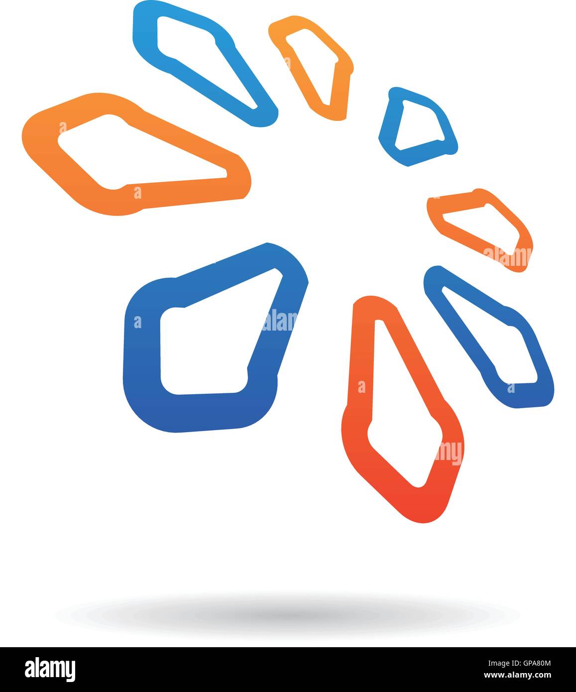 Distorted icons Stock Vector Images - Alamy