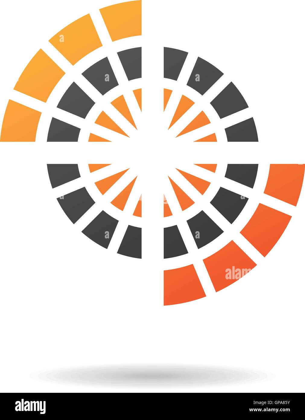 Abstract line logo icon and design element Stock Vector Image & Art - Alamy