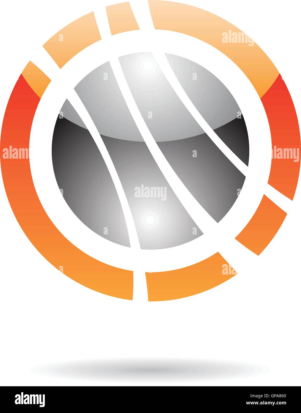 Abstract round logo icon and design element Stock Vector Image & Art ...