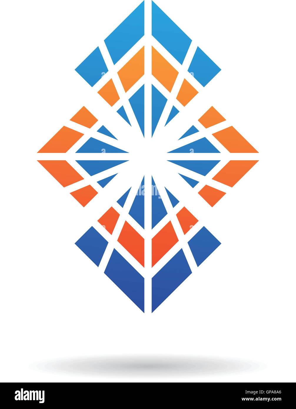 Abstract line logo icon and design element Stock Vector Image & Art - Alamy