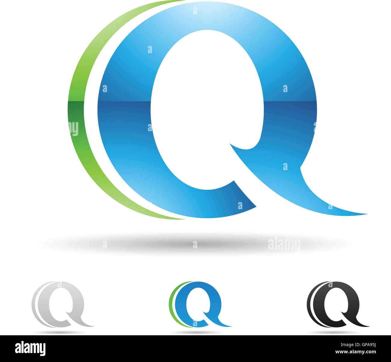 Letter q clipart Stock Vector Images - Alamy