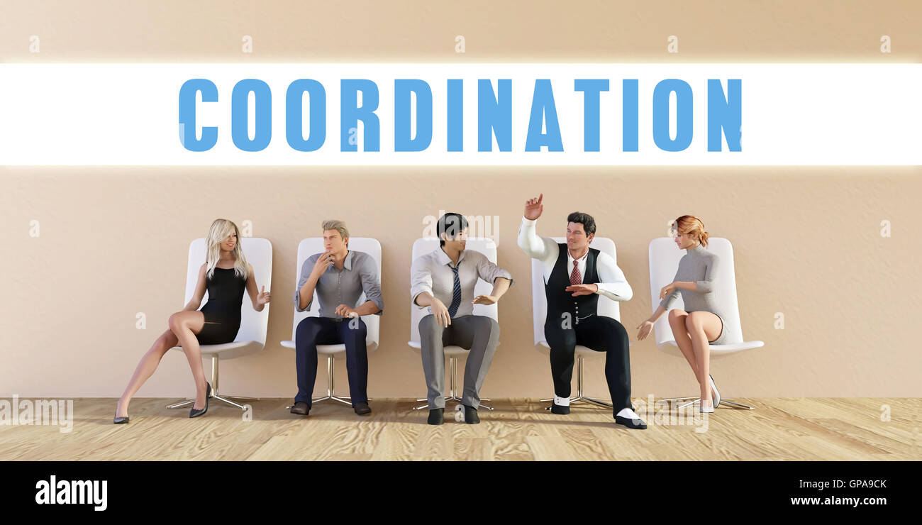 Coordination planning hi-res stock photography and images - Alamy