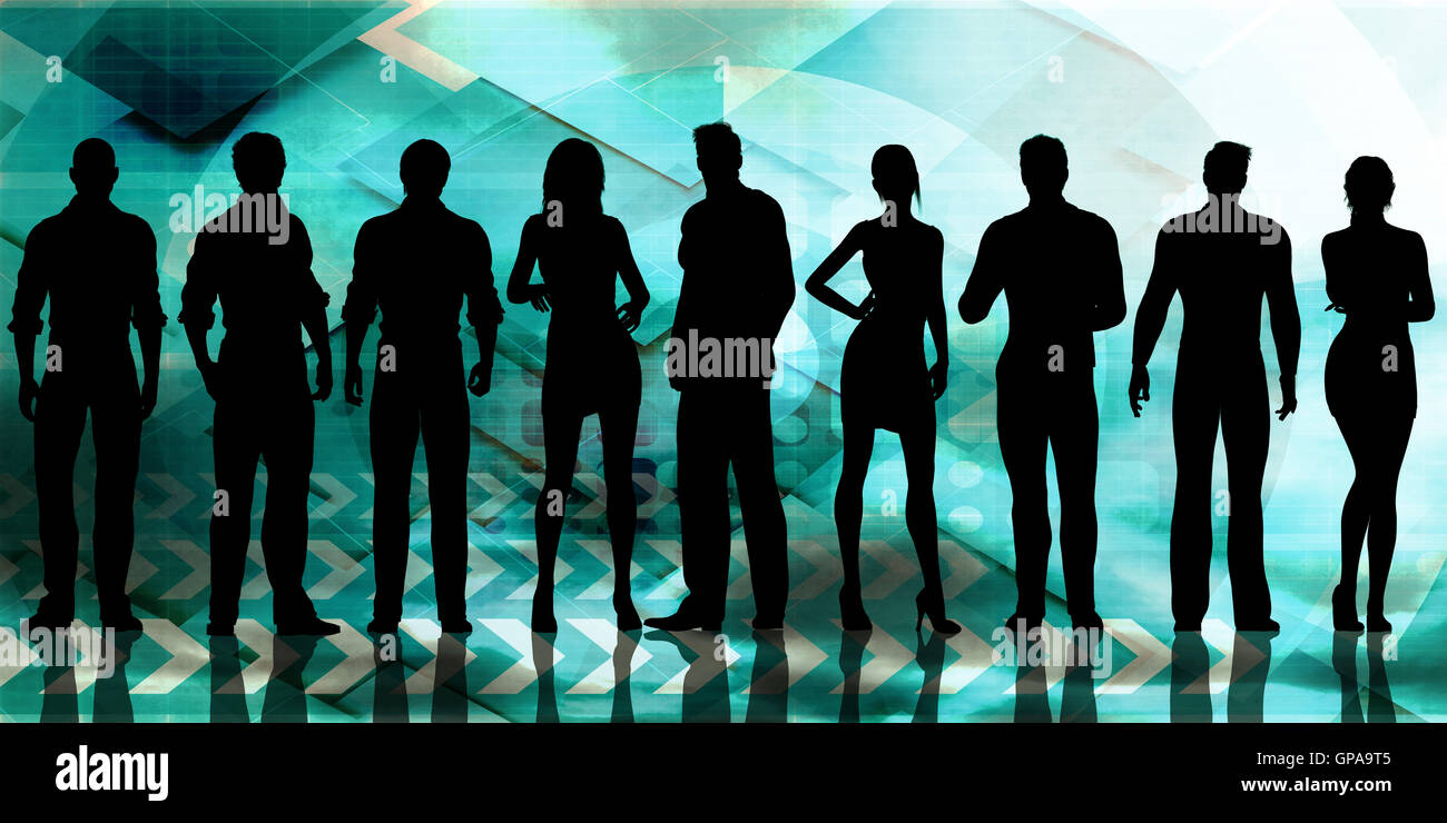 Confident Business Team of Professionals in Suits Stock Photo - Alamy
