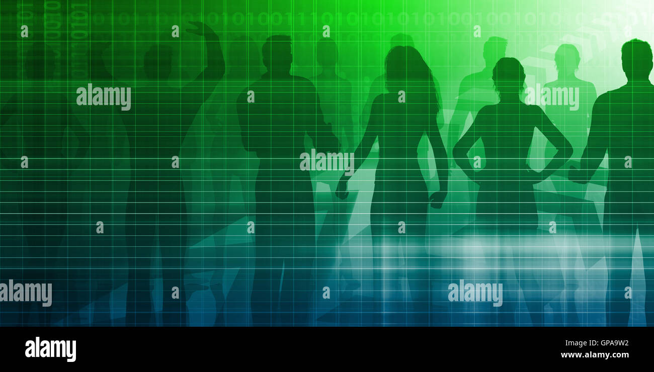 Staff Training and Management as a Presentation Background Stock Photo ...