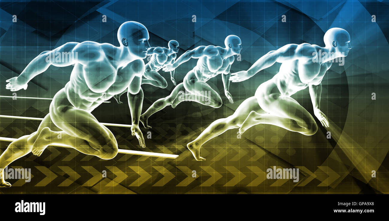 Management Solution Abstract as a Business Concept Art Stock Photo - Alamy