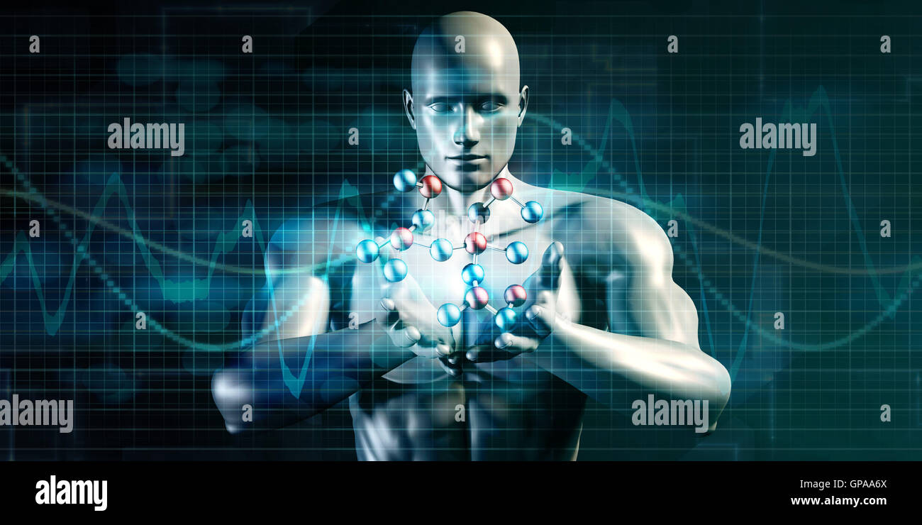 Futuristic Science Background of the Future Art Stock Photo - Alamy