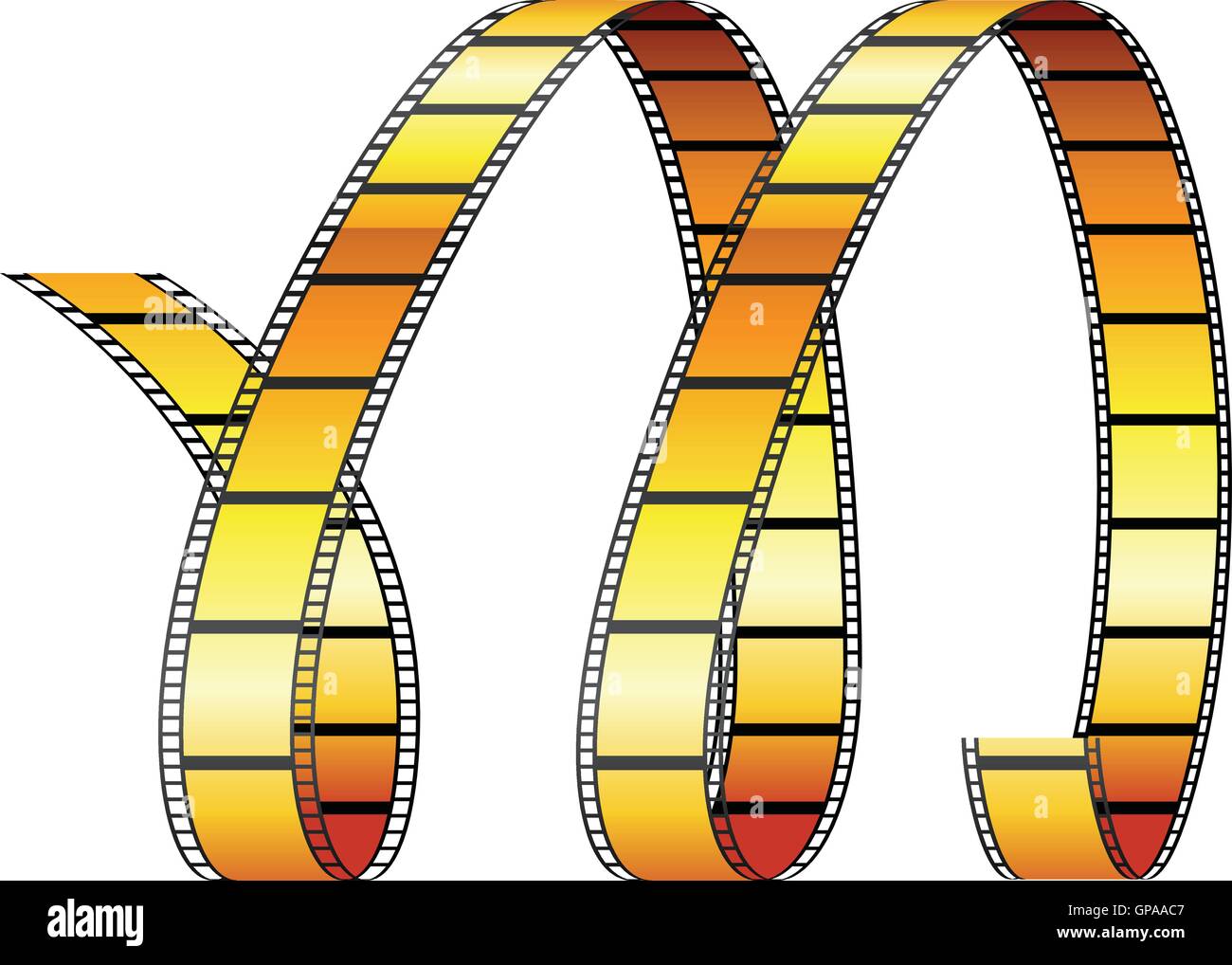 Film letter logos hi-res stock photography and images - Alamy