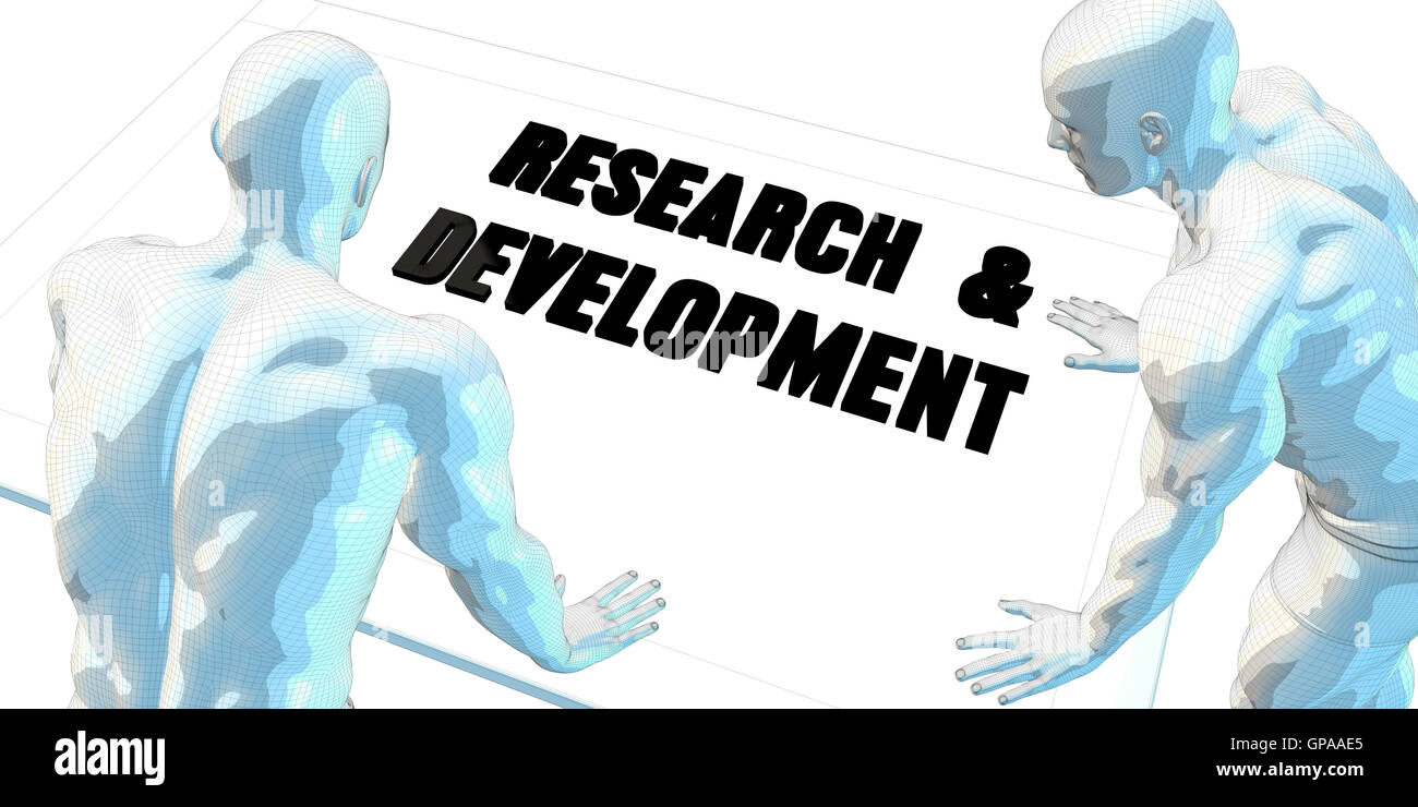 Research and Development Discussion and Business Meeting Concept Art ...