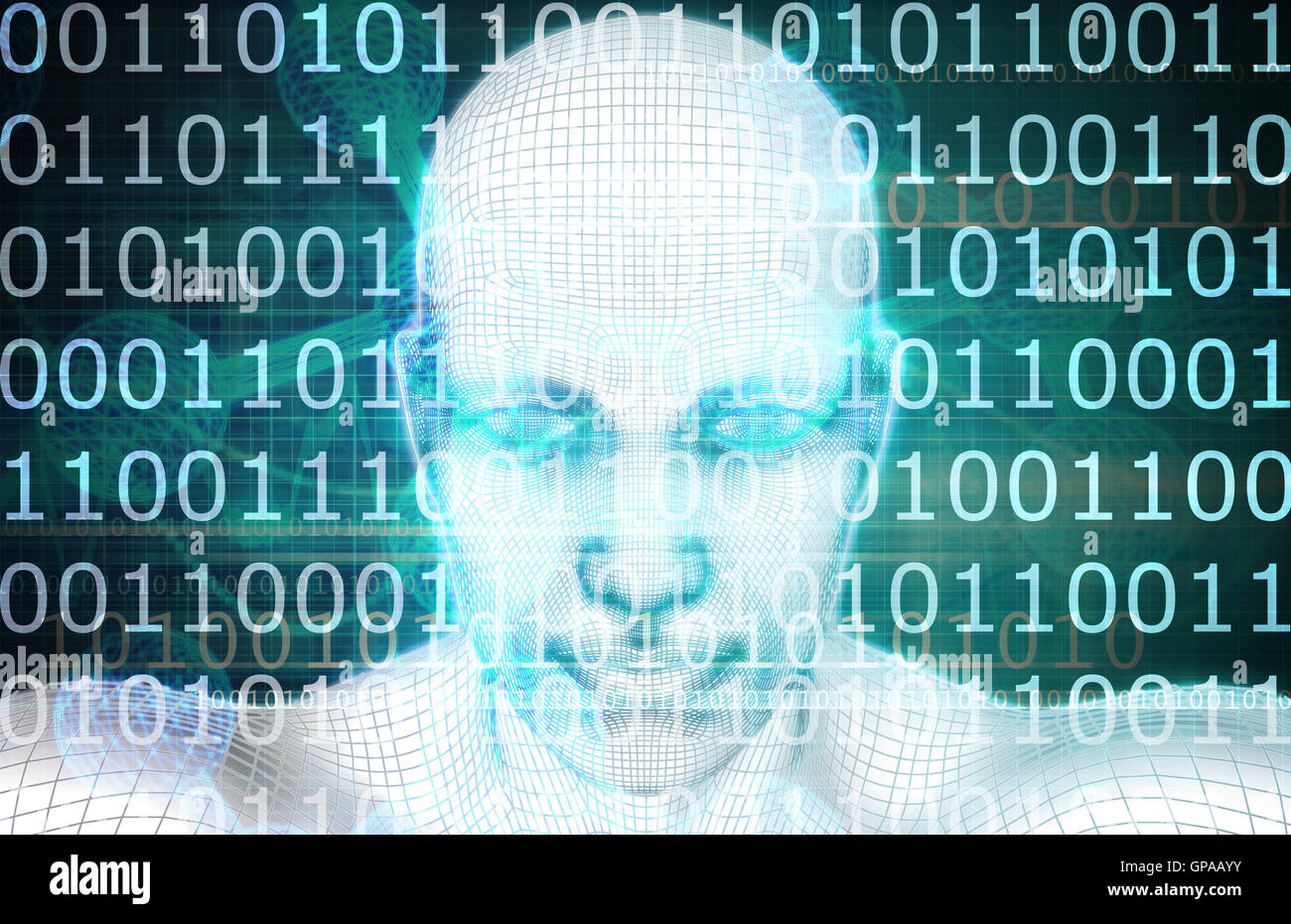 Artificial Intelligence or AI Software Logic as Concept Stock Photo - Alamy