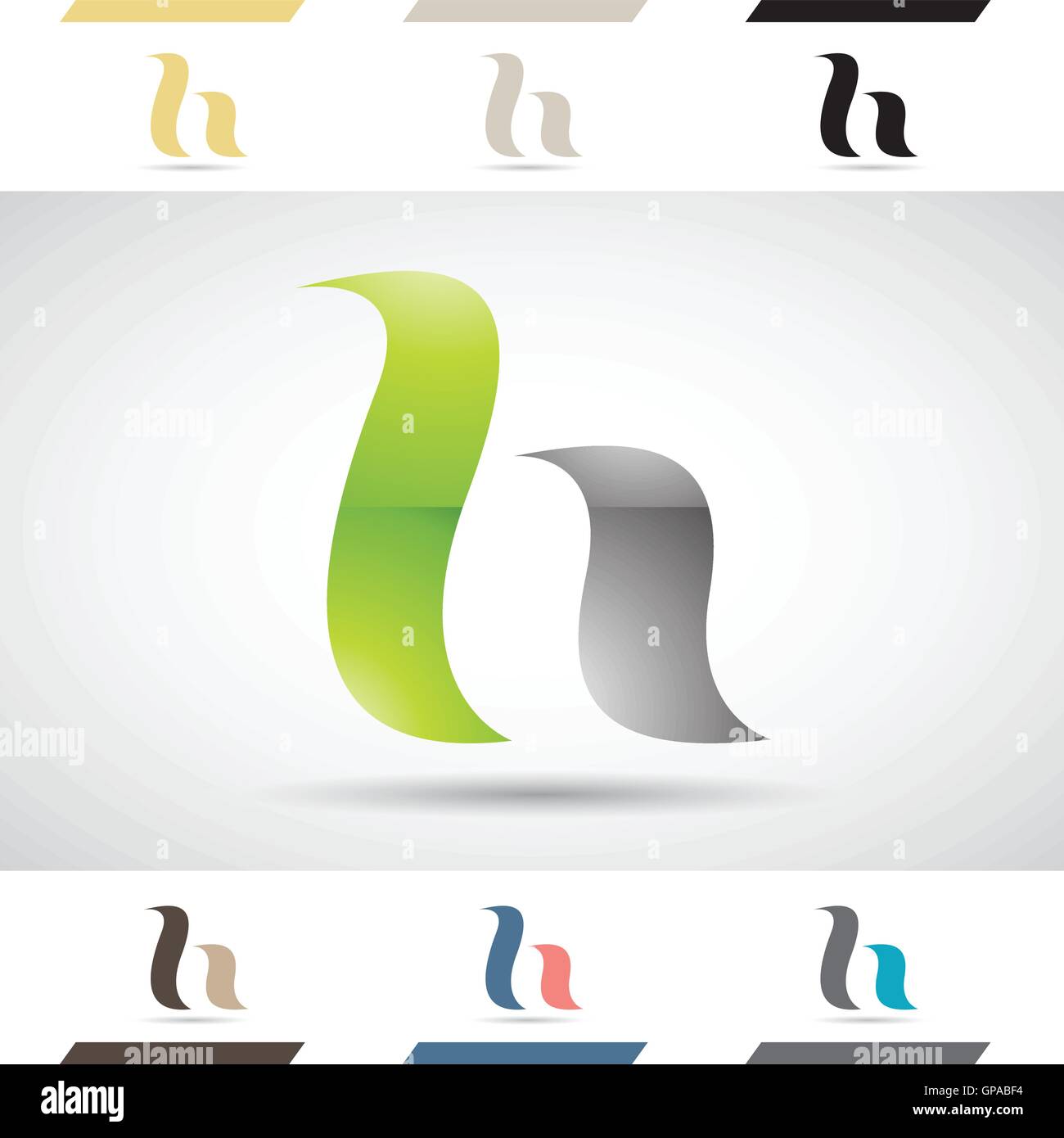 H shapes Stock Vector Images - Alamy