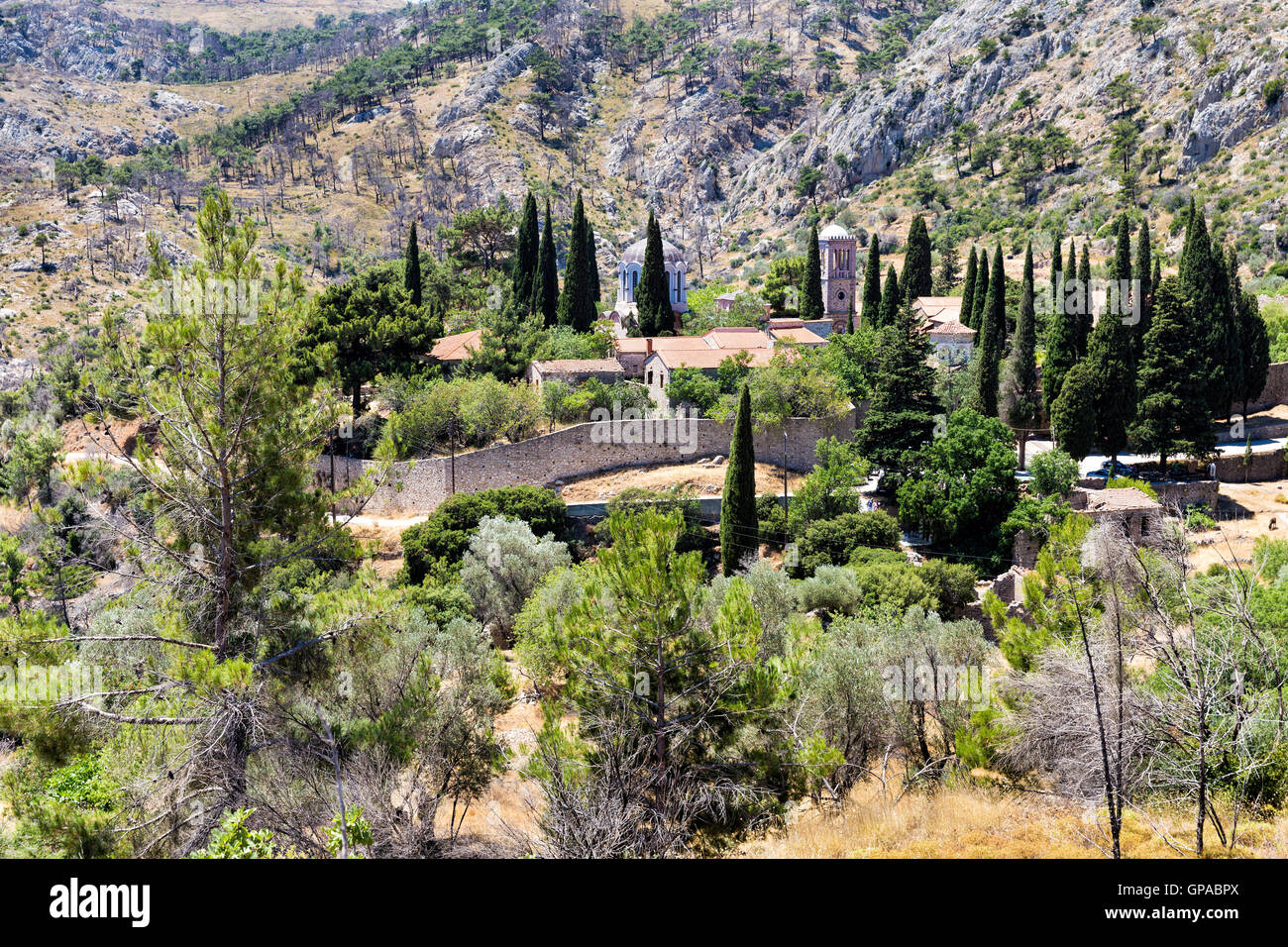 Nea moni greece hi-res stock photography and images - Alamy
