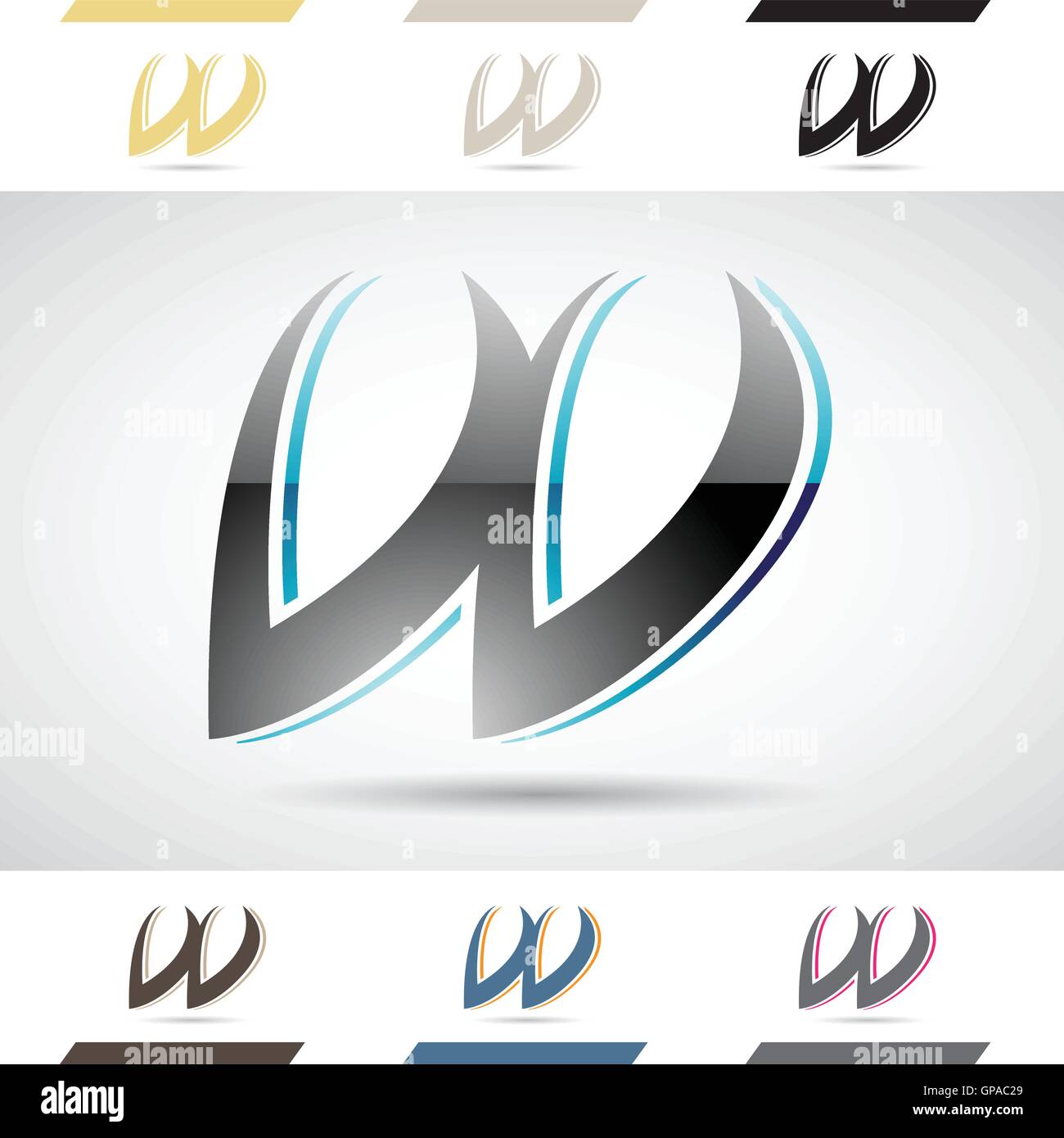 W green logos hi-res stock photography and images - Alamy