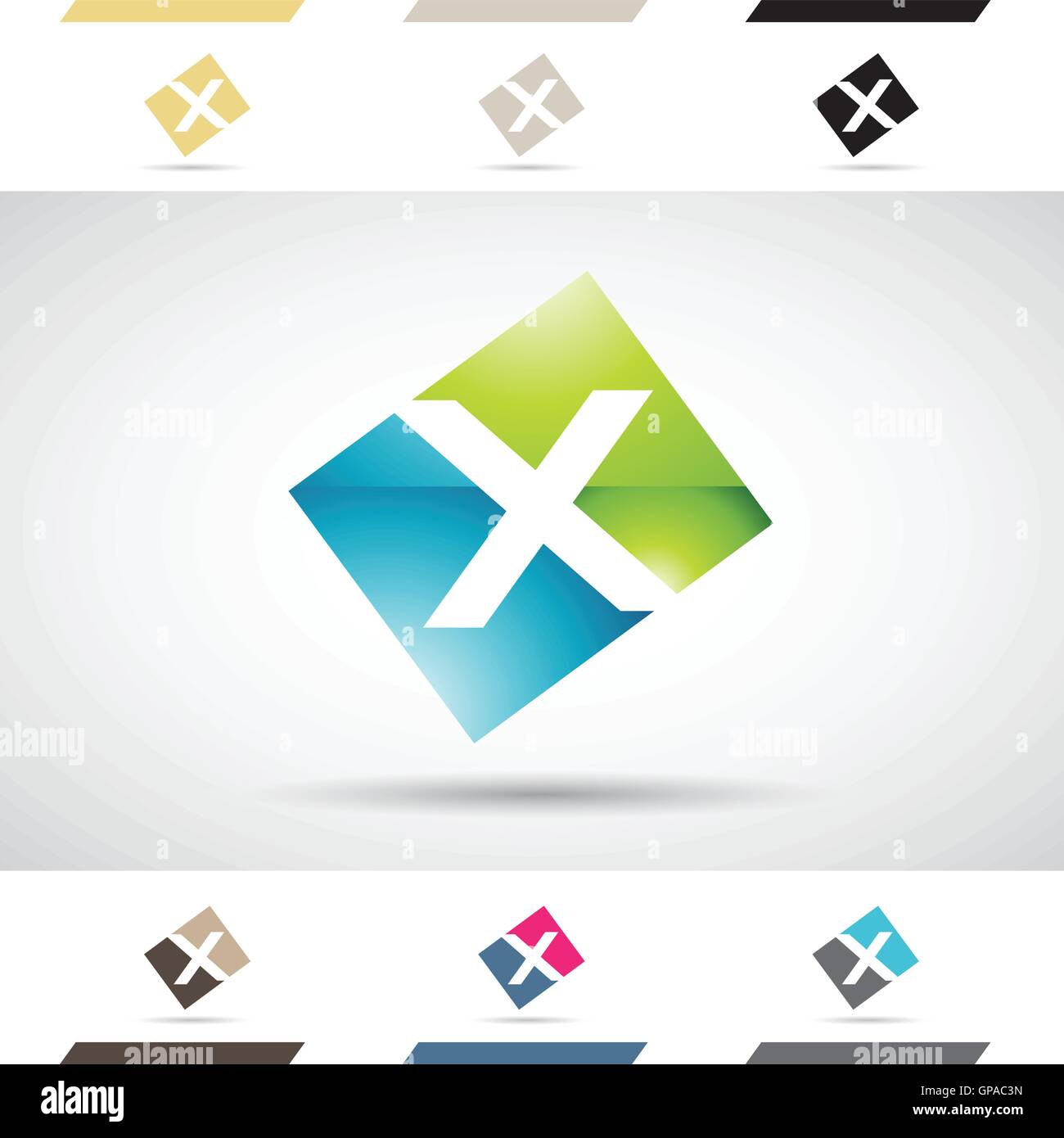 X logos vector vectors hi-res stock photography and images - Alamy