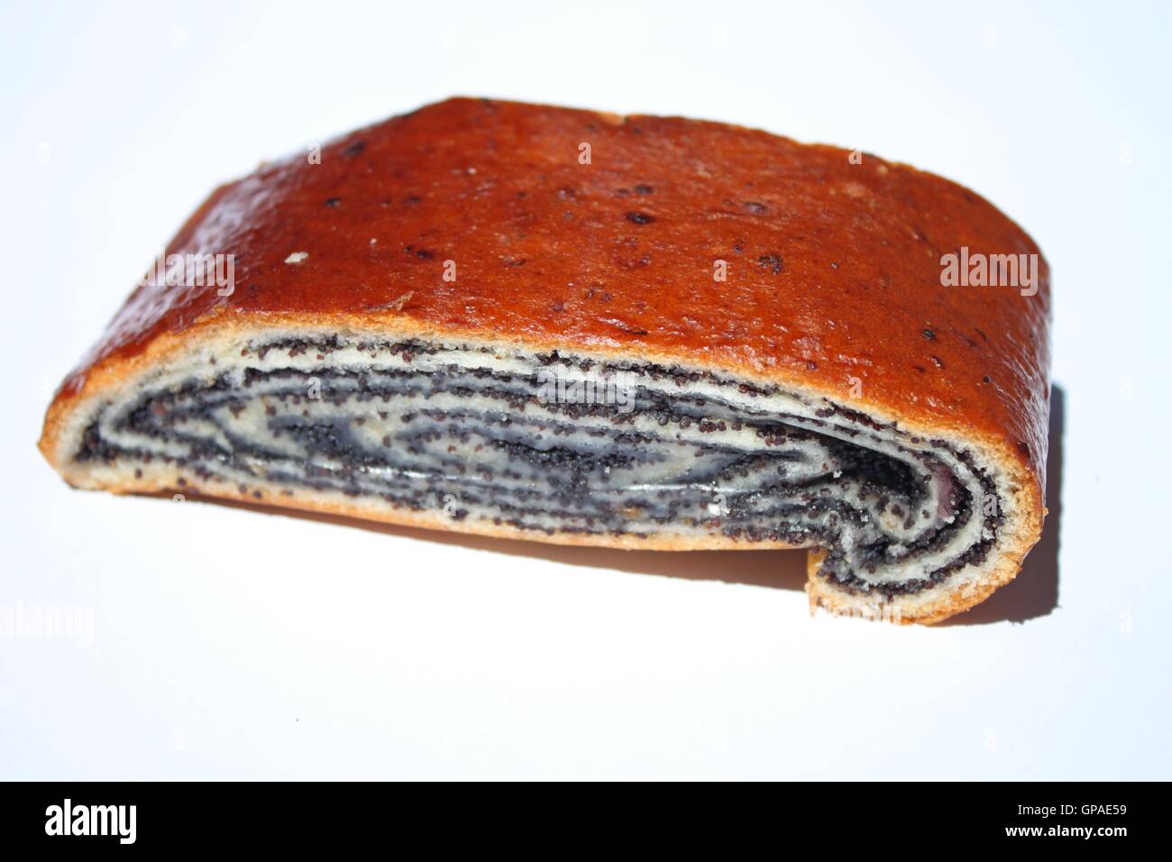 Strudel with poppy seeds Stock Photo - Alamy