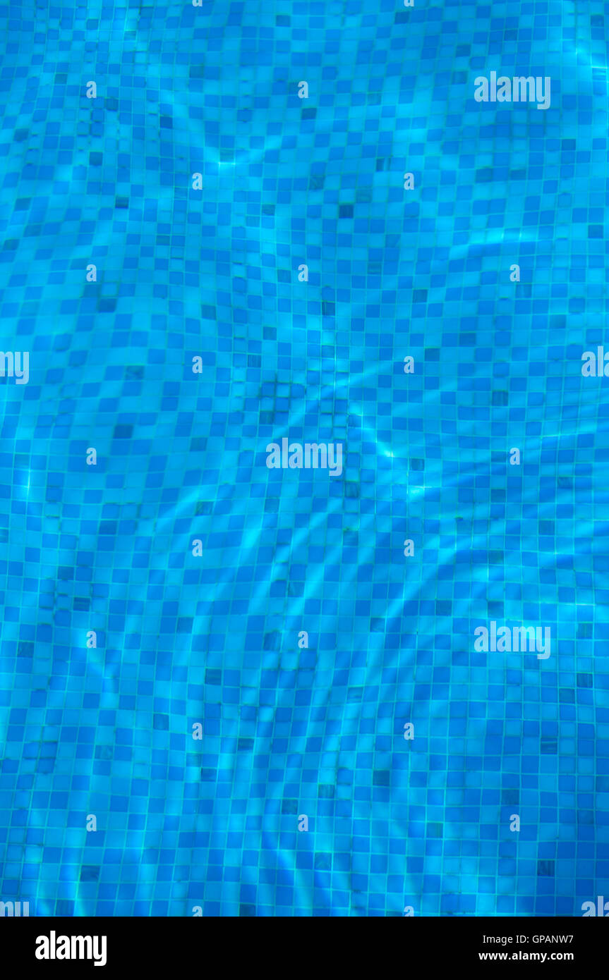 blue and vibrant swimming pool Stock Photo - Alamy