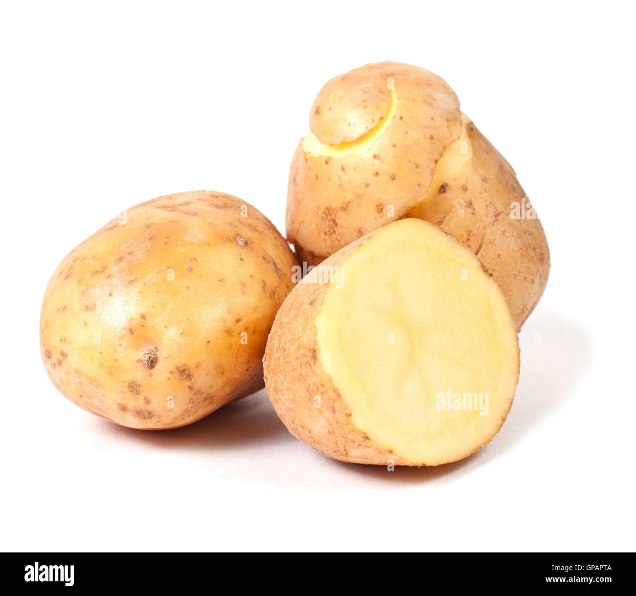 Yellow potato Cut Out Stock Images & Pictures - Alamy