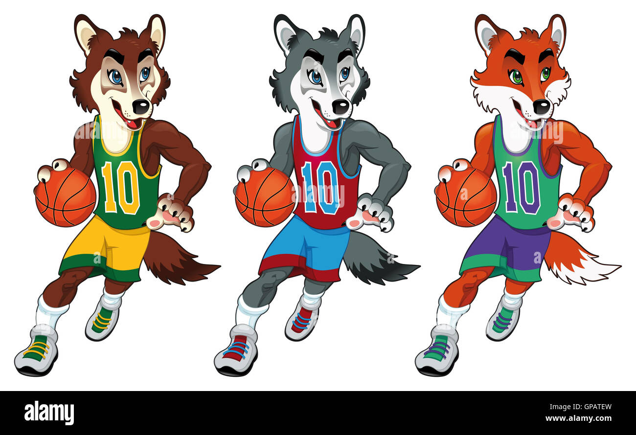 Basketball mascots hi-res stock photography and images - Alamy