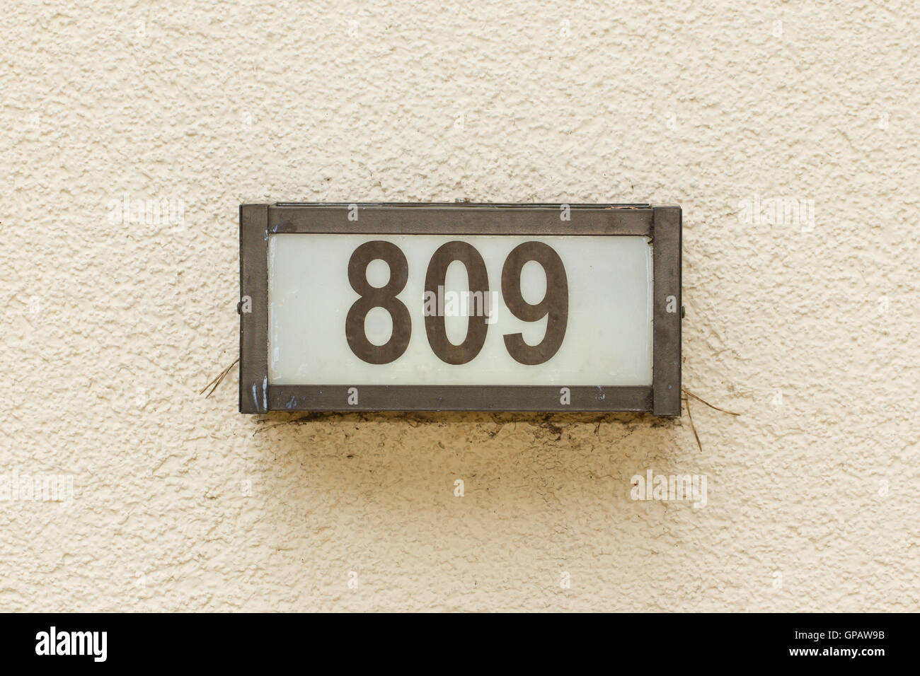 Number 809 High Resolution Stock Photography and Images - Alamy