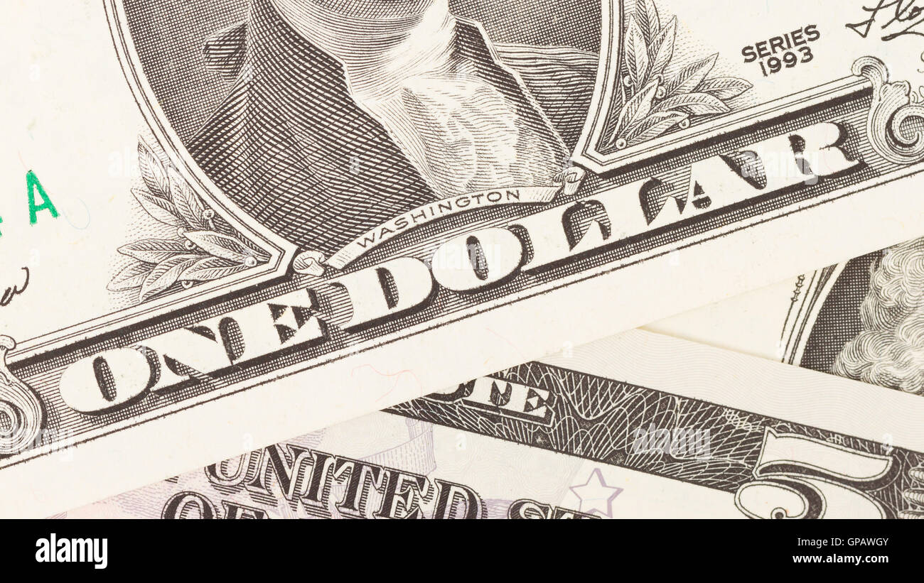 Several paper american dollars isolated Stock Photo - Alamy