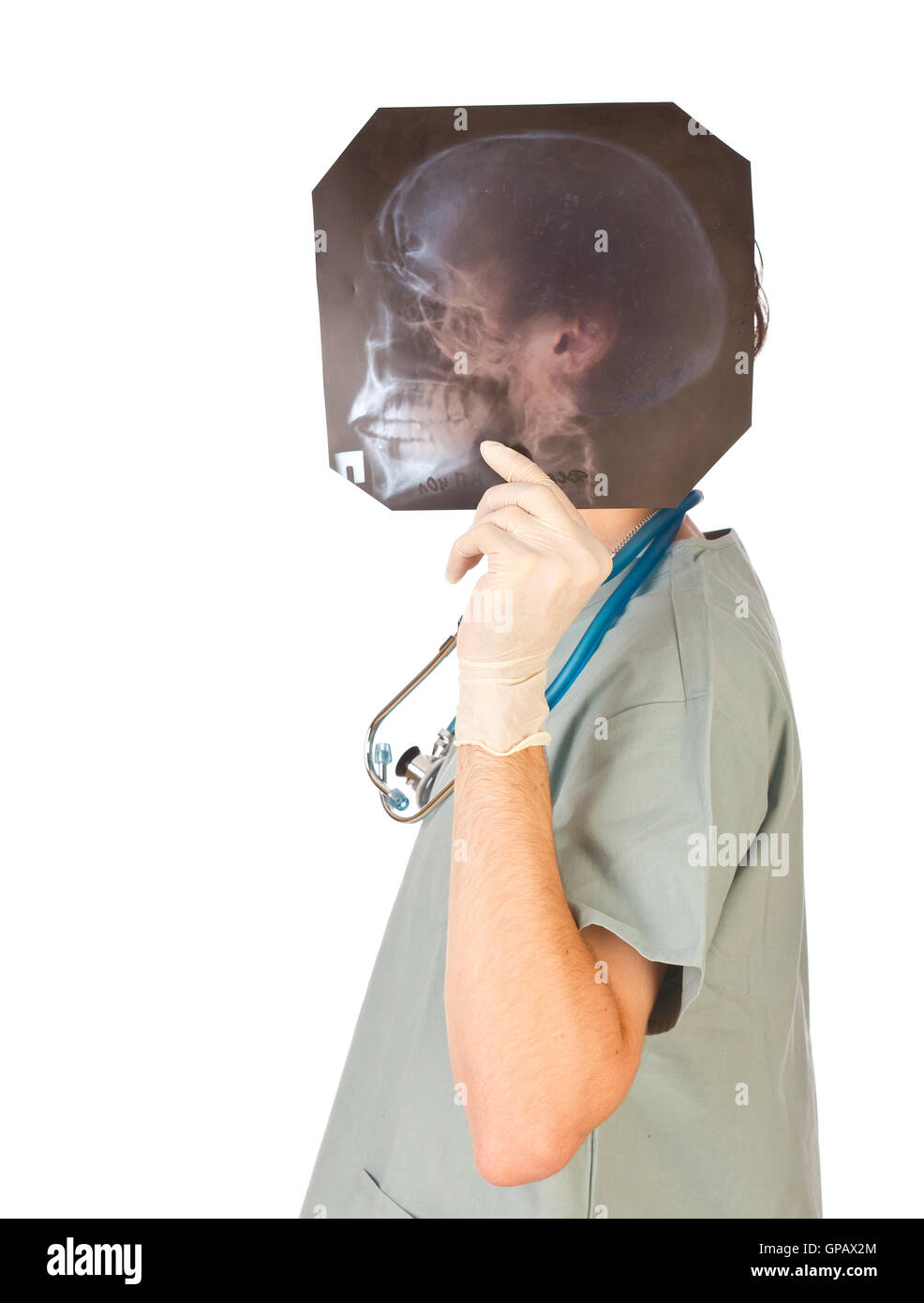 Man hiding himself hi-res stock photography and images - Alamy