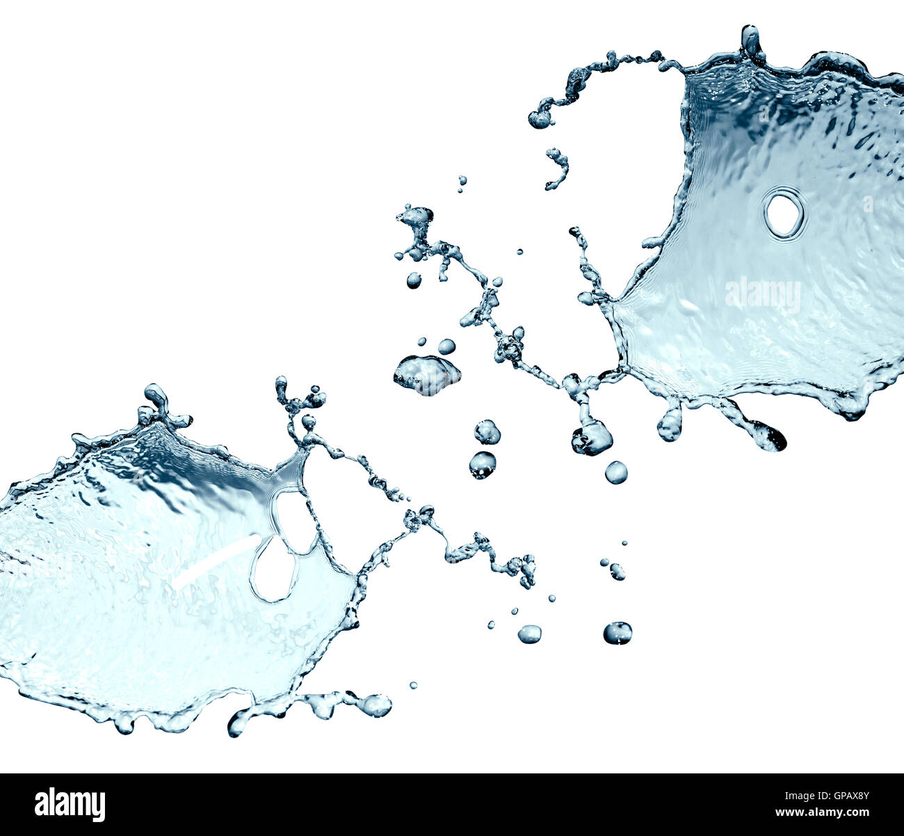 Water Splash Abstract Stock Photo - Alamy