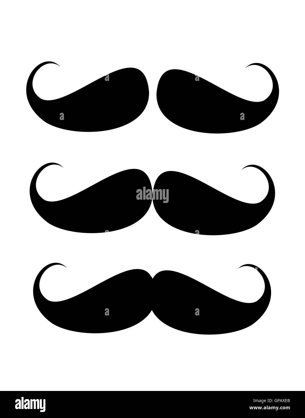 Fake moustache Black and White Stock Photos & Images - Alamy