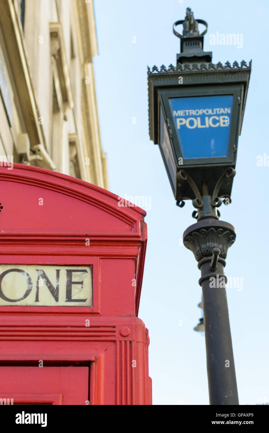 Blue police box in london hi-res stock photography and images - Alamy
