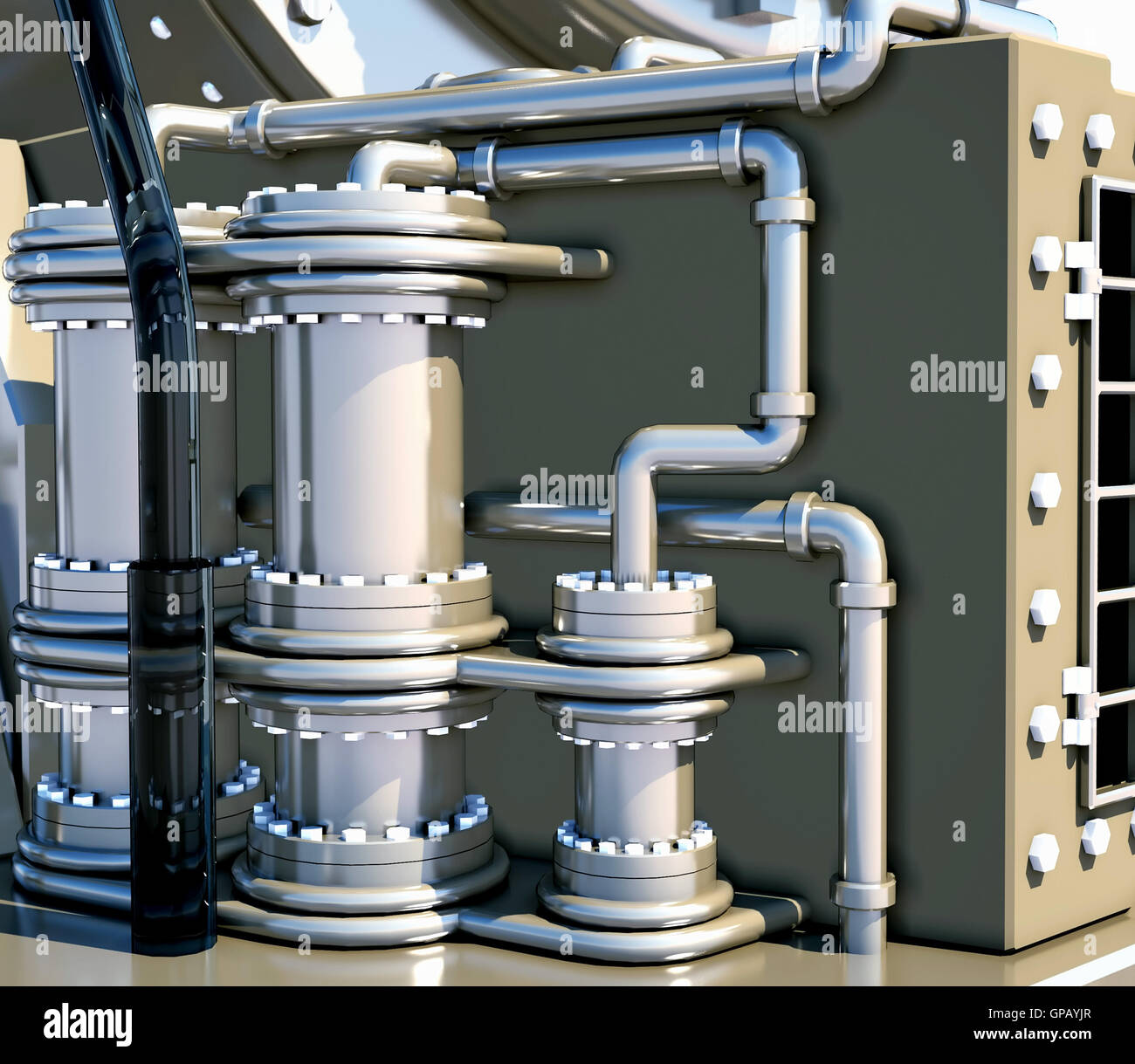 Vintage locomotive engine Stock Photo - Alamy