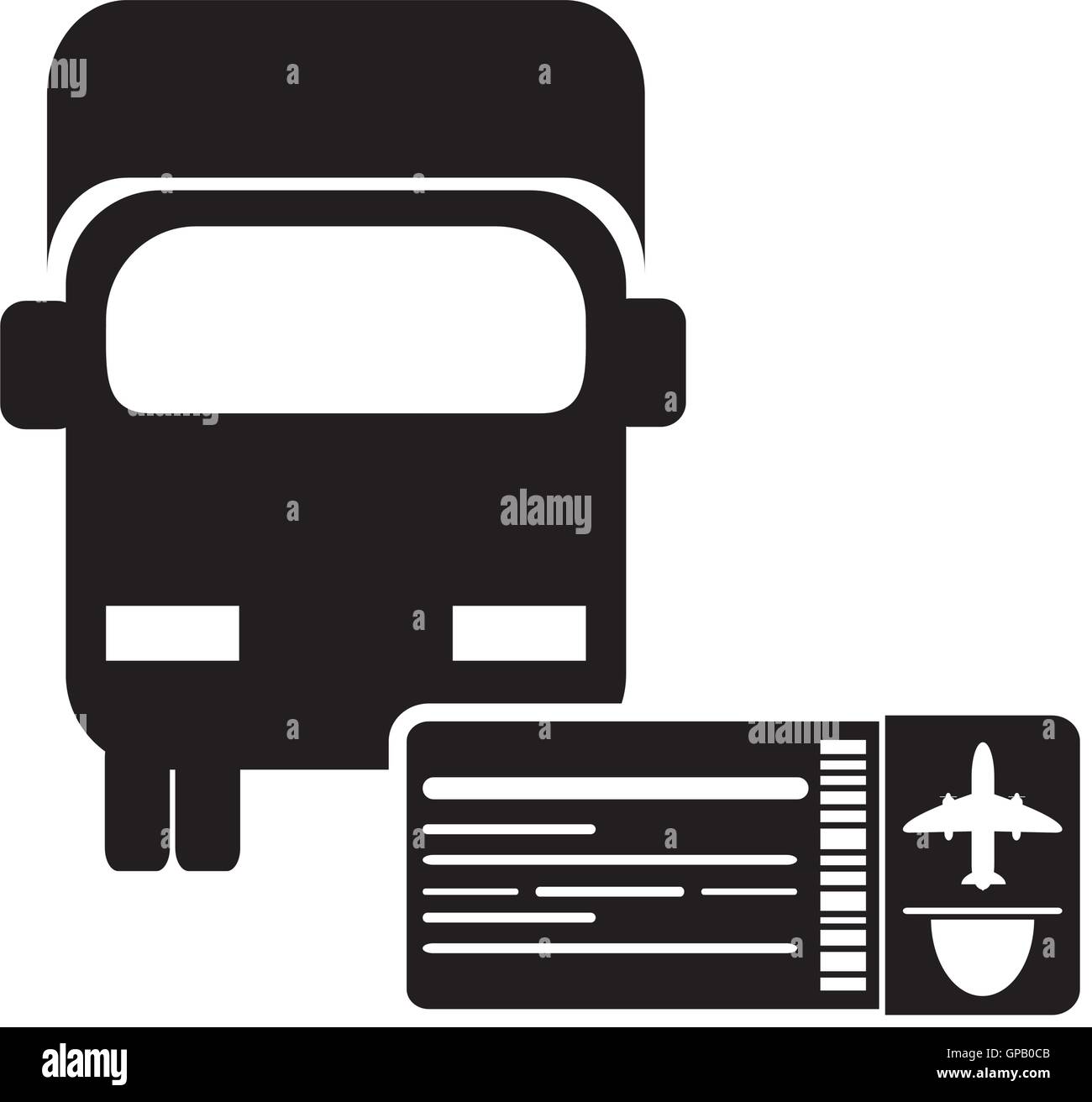 Semi truck pass Stock Vector Images - Alamy