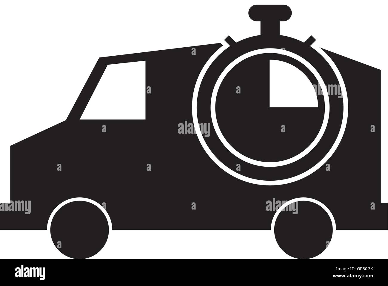 Vehicle Interval Stock Vector Images - Alamy