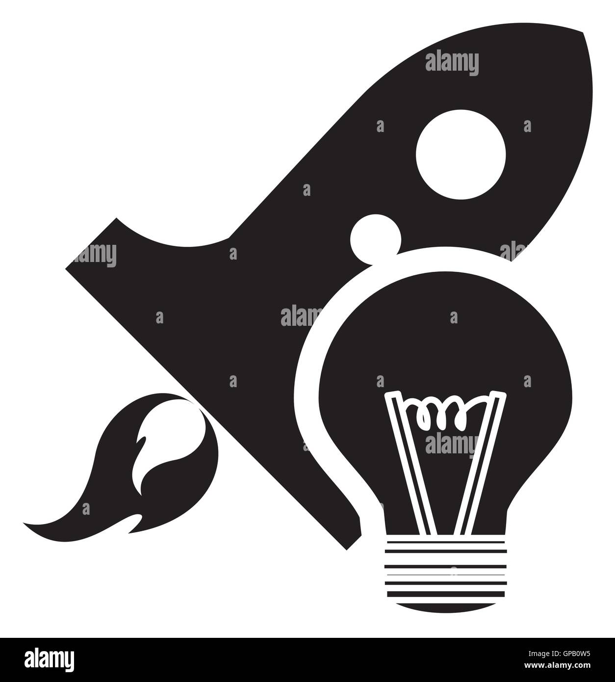 Bright light alien Cut Out Stock Images & Pictures - Alamy