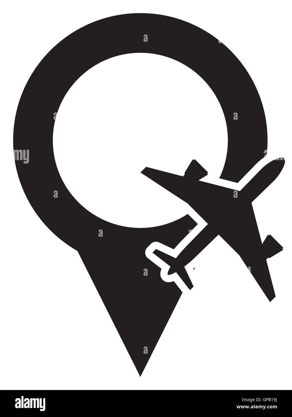 Gps map aviation Stock Vector Images - Alamy